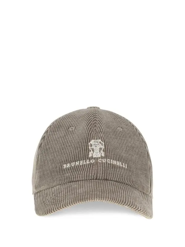 Brunello Cucinelli Ribbed Baseball Cap