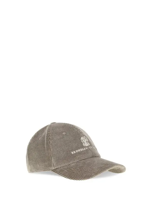 Brunello Cucinelli Ribbed Baseball Cap