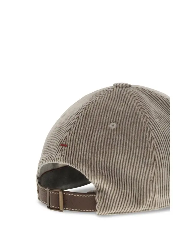 Brunello Cucinelli Ribbed Baseball Cap
