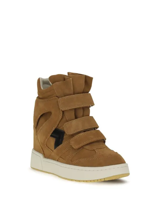 Isabel Marant Étoile High-top Wedge Sneakers - Brown