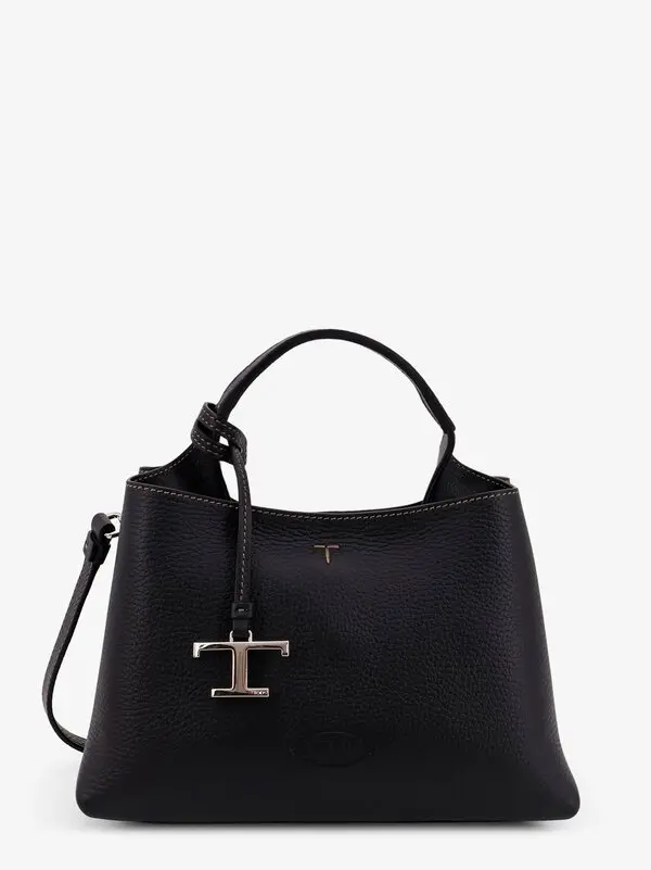 TOD'S Micro Leather Crossbody Bag With Iconic Stitching On The Front