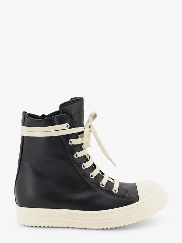 Rick Owens High-top Leather Sneakers - Multicolor