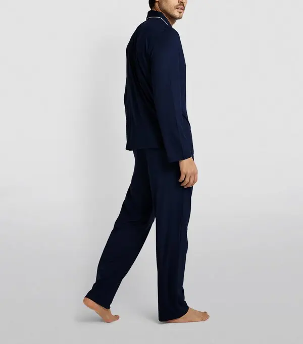 Derek Rose Modal-blend Basel Pyjama Set