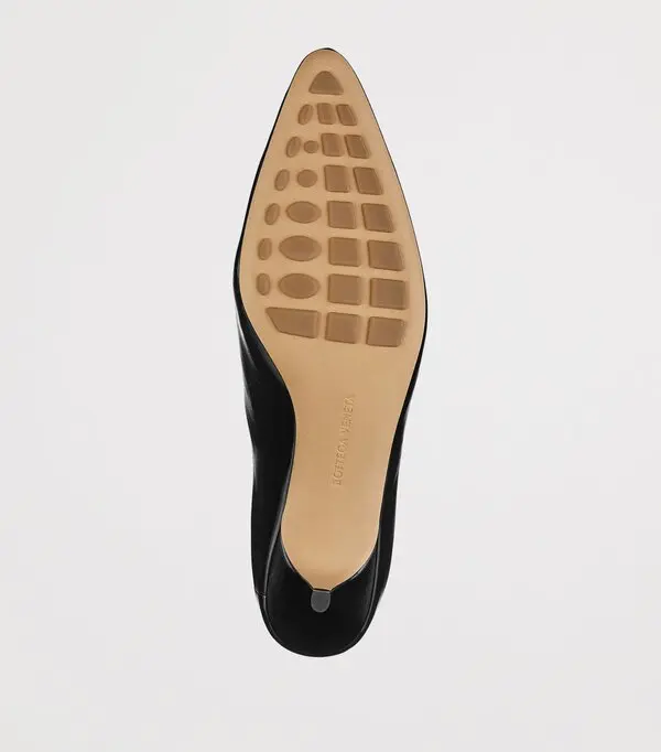Bottega Veneta Lambskin Vesta Heeled Mules