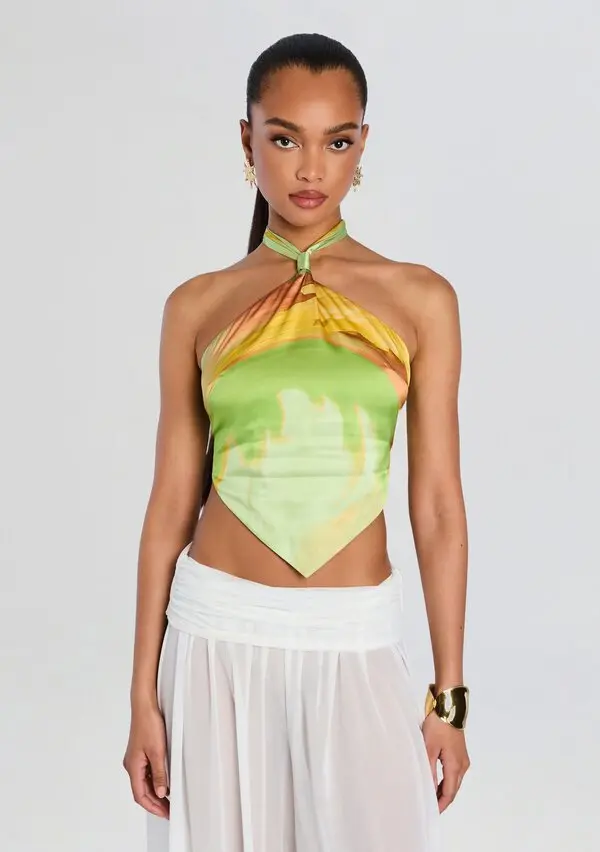 Retrofete Jamie Silk Top