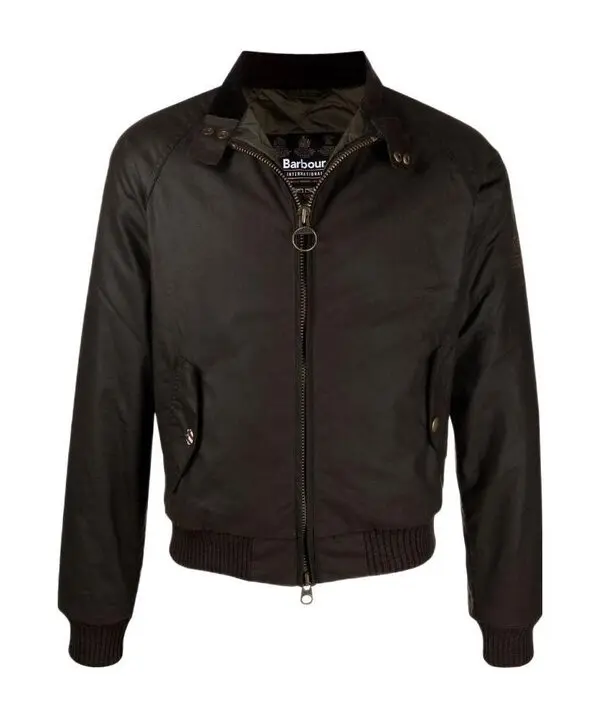 Barbour Zipper Waxed Casual Jacket