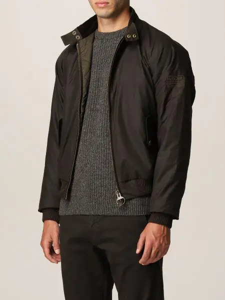 Barbour Zipper Waxed Casual Jacket