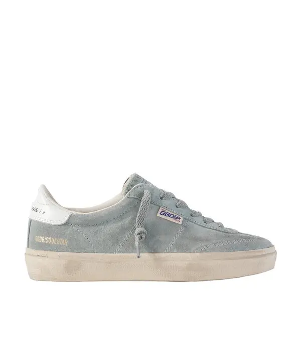 GOLDEN GOOSE Soul Star Lace-up Sneakers - Gray