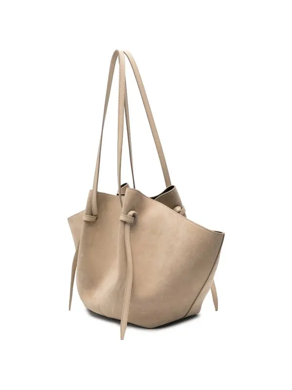 Yuzefi Large Mochi Suede Shoulder Bag