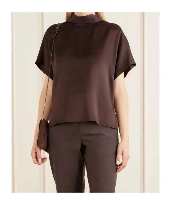 Brunello Cucinelli Draped Shirt