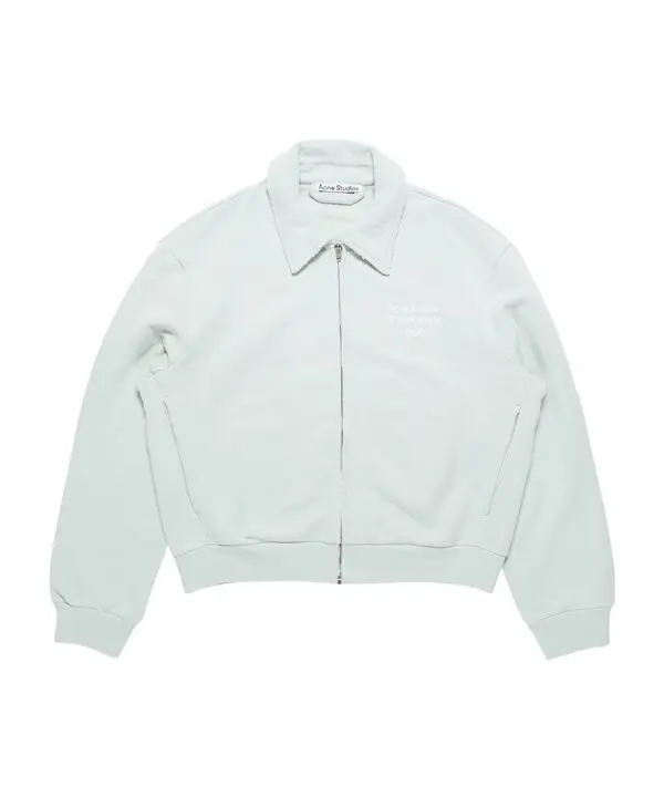 Acne Studios Zipper Cardigan - Light Mint