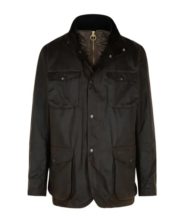 Barbour High-neck Button-up Jacket