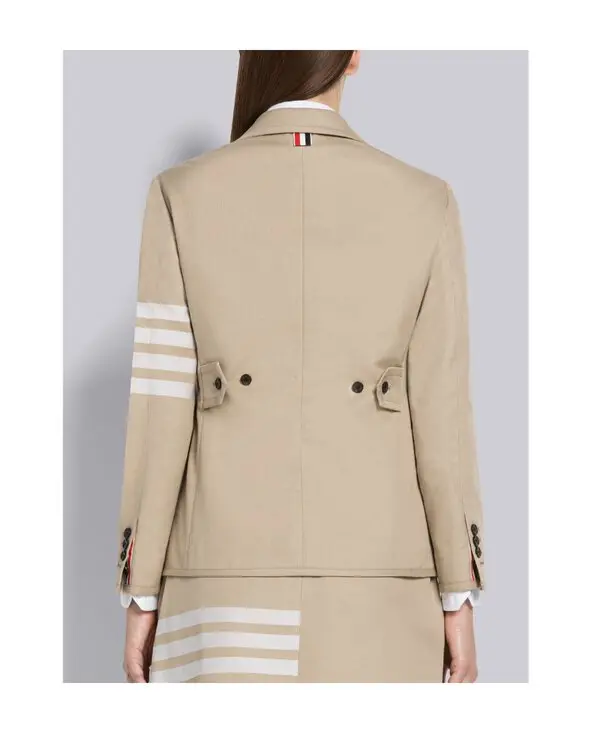 Thom Browne Twill Back Loop 4-stripe Blazer
