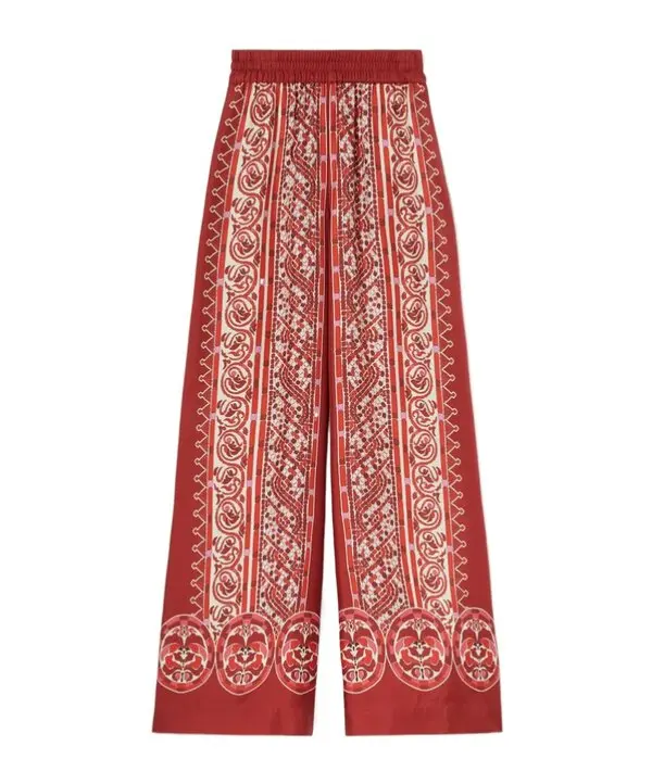 La DoubleJ Silk Palazzo Pants