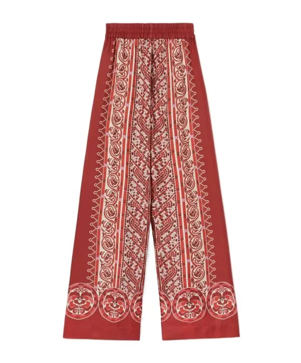 La DoubleJ Silk Palazzo Pants