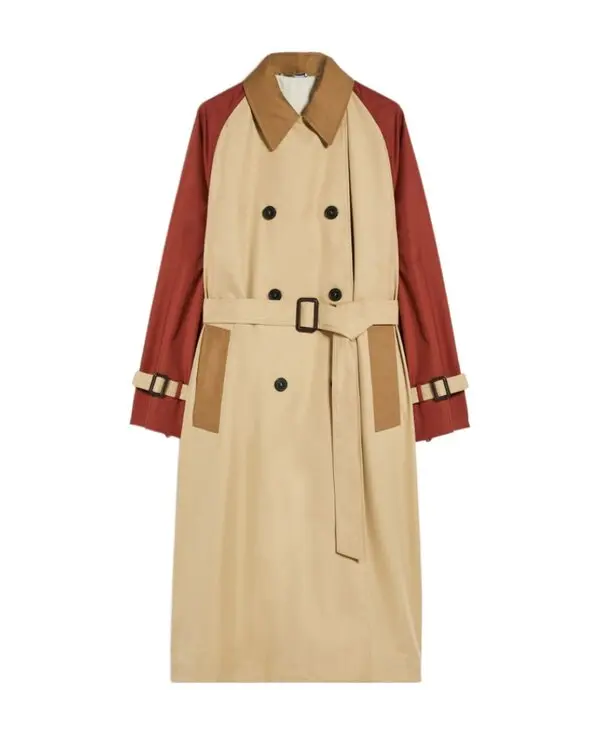 Max Mara Double-breasted Double-sided Trench Coat