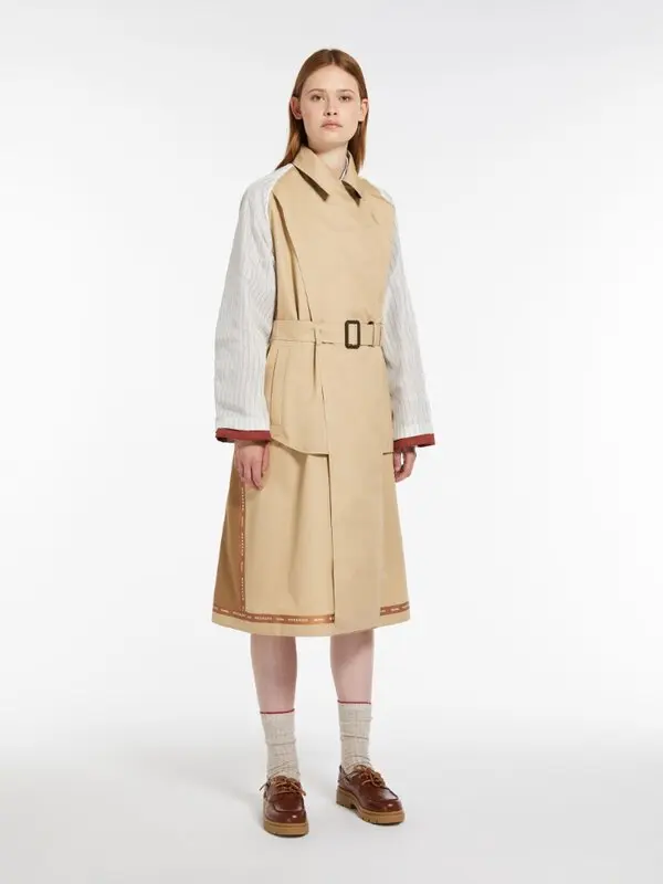 Max Mara Double-breasted Double-sided Trench Coat