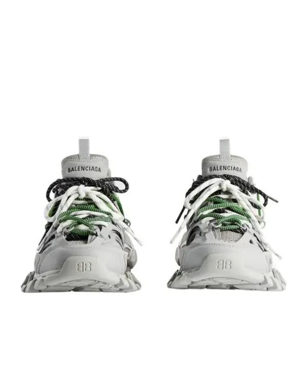Balenciaga Track Trail Lace-up Sneakers - Grey/yellow/white/navy