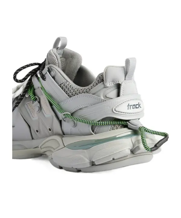 Balenciaga Track Trail Lace-up Sneakers - Grey/yellow/white/navy