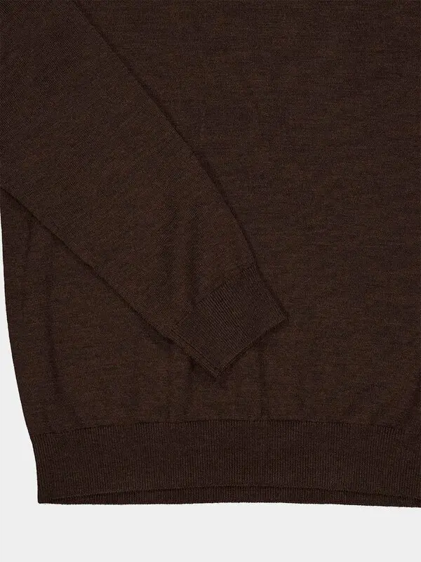 Celine Crewneck Sweater In Fine Wool