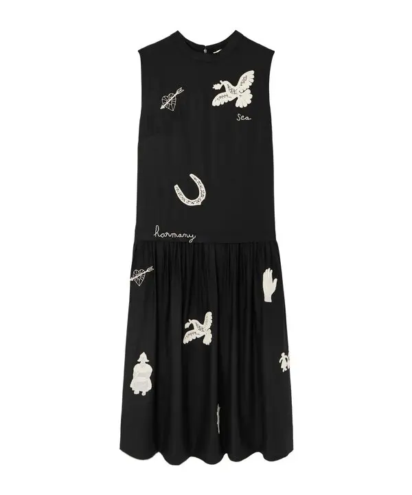 Sea Sleeveless Dress