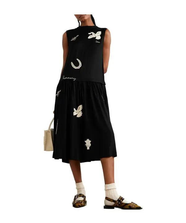 Sea Sleeveless Dress