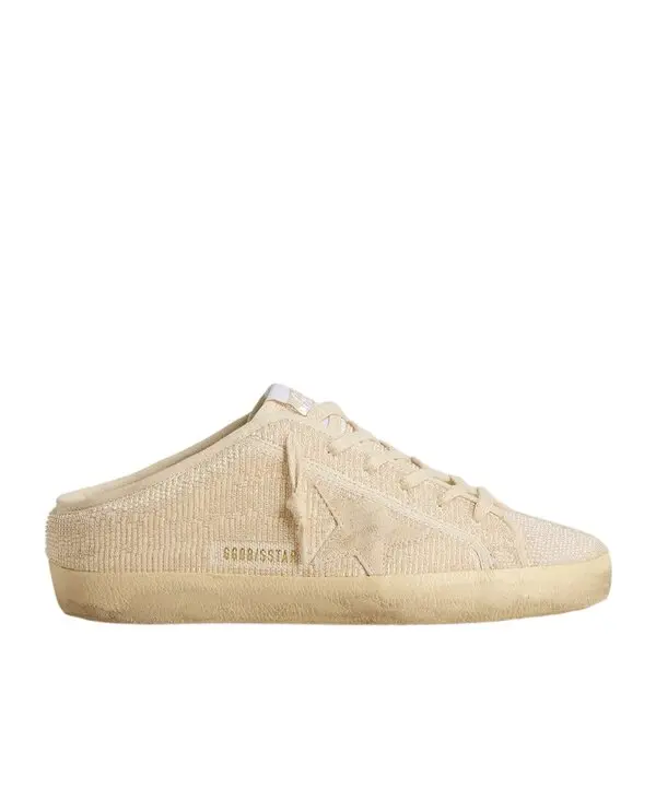 GOLDEN GOOSE Lace-up Low-top Sneakers - Beige