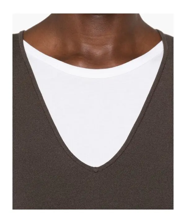 TOTEME V-neck Long-sleeve Sweater - No
