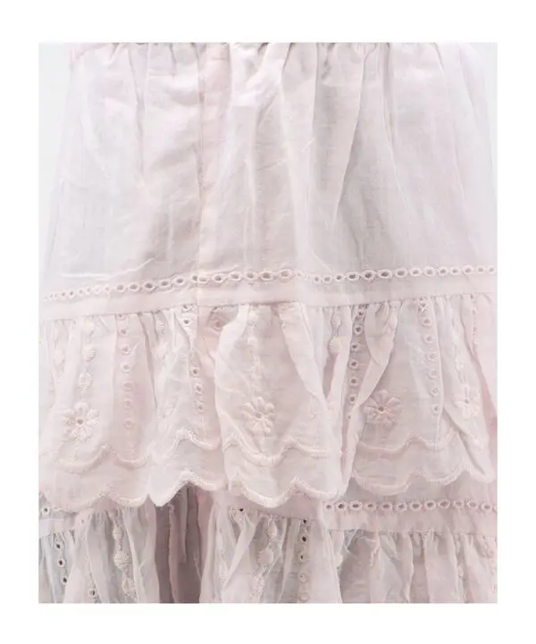 Isabel Marant Étoile Flounced Embroidered Shorts