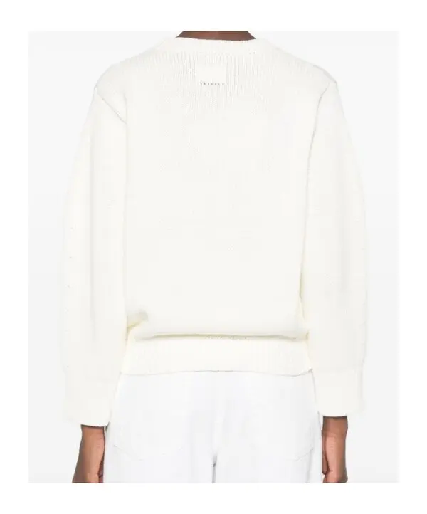 TOTEME Oversized Crew-neck Sweater