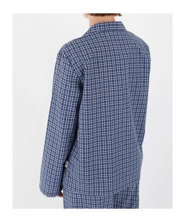 TEKLA Plaid Shirt Pajamas