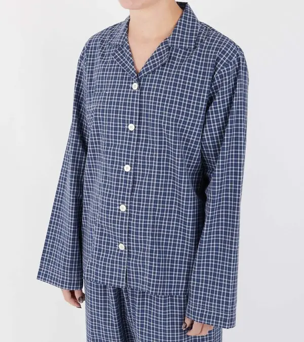 TEKLA Plaid Shirt Pajamas