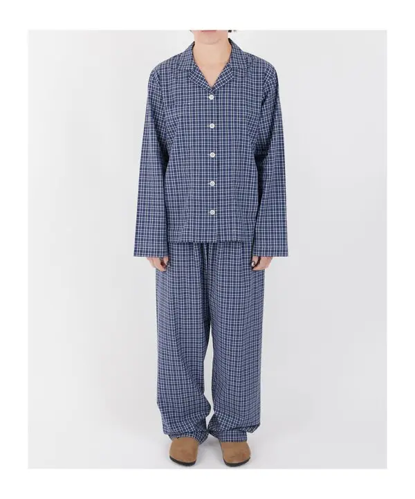 TEKLA Plaid Shirt Pajamas