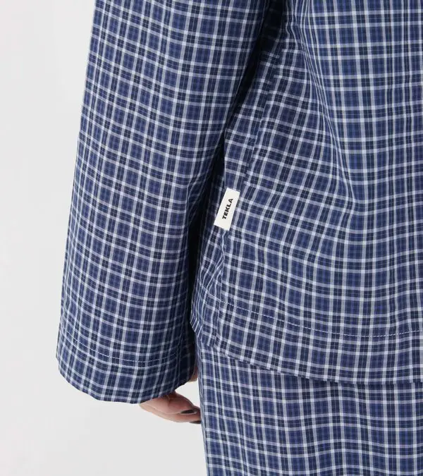 TEKLA Plaid Shirt Pajamas