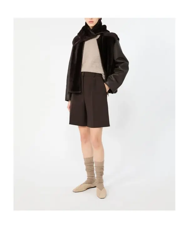 Max Mara Belted Shorts