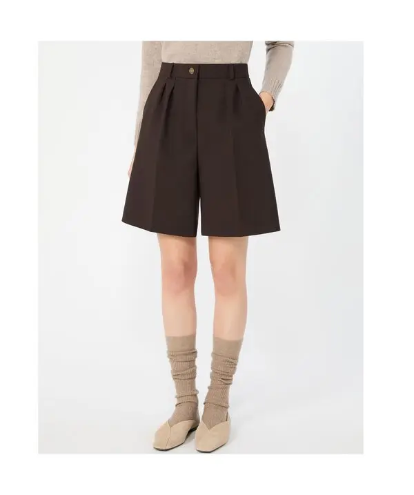 Max Mara Belted Shorts