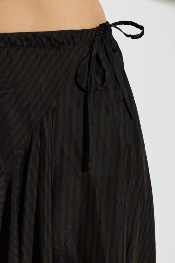 Dries Van Noten Striped Skirt
