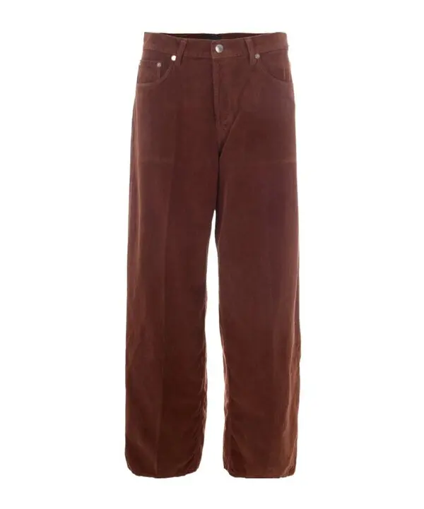HAIKURE Logo Patch Wide-leg Trousers