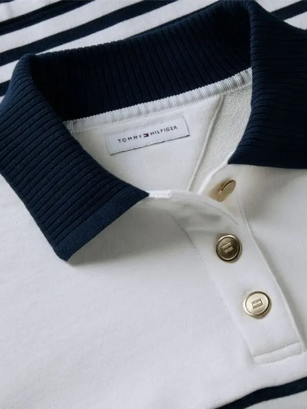 Tommy Hilfiger Striped Long-sleeve Polo Shirt