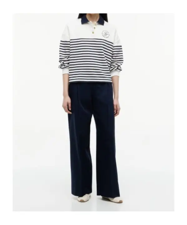 Tommy Hilfiger Striped Long-sleeve Polo Shirt