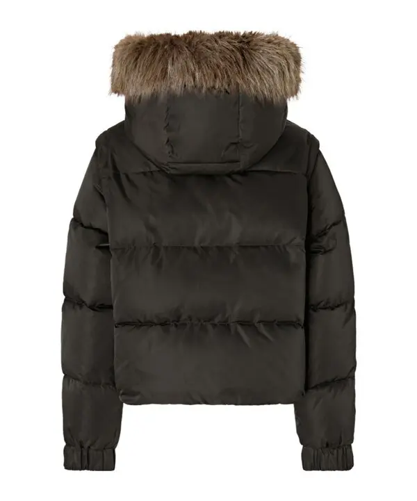 Pinko Faux-fur Puffer Jacket