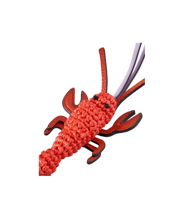 Mulberry Crochet Lobster Bag Charm
