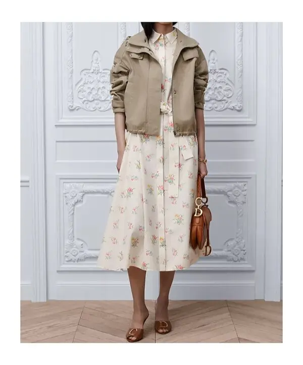 Dior Médaillon Hooded Jacket - Beige