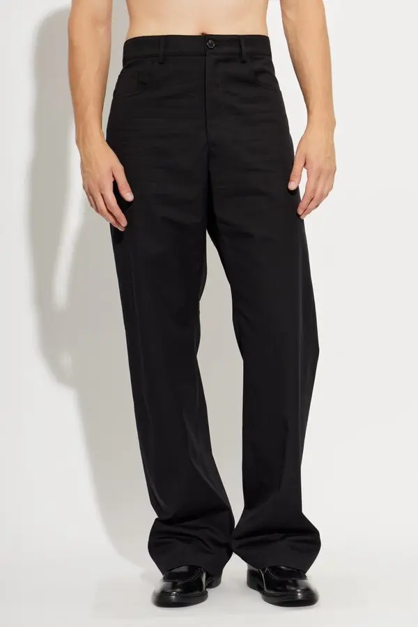Dries Van Noten Casual Trousers With Belt Loops
