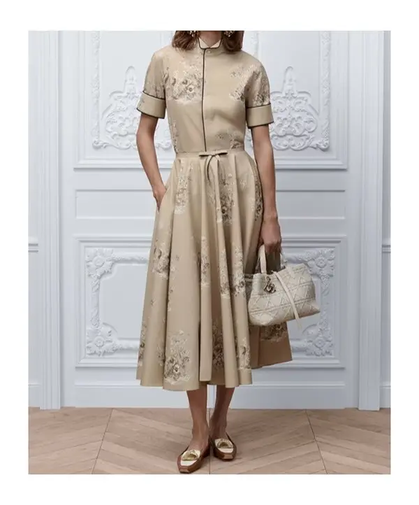 Dior Dioriviera Mid-length Flared Skirt