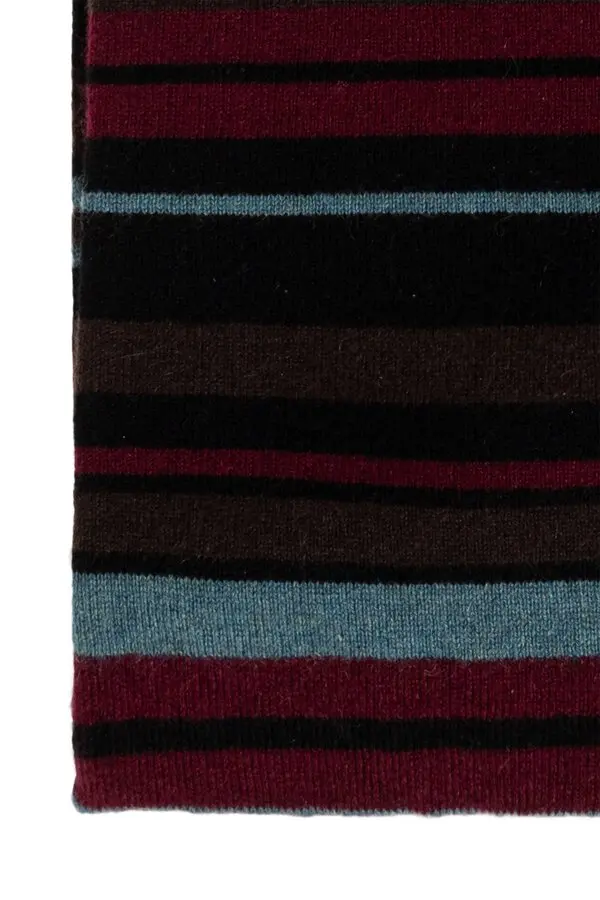 Dries Van Noten Striped Scarf
