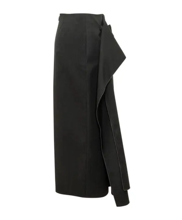 LANVIN Draped Midi Skirt