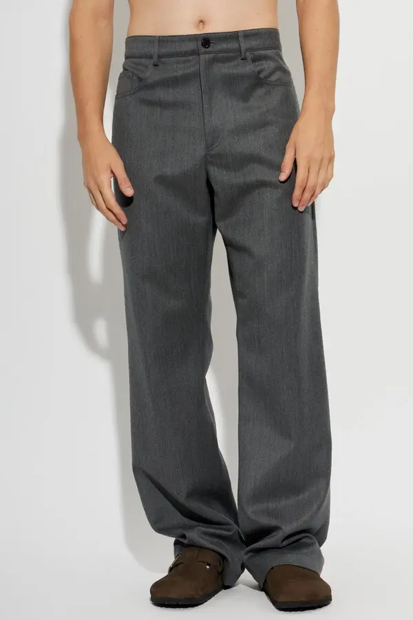 Dries Van Noten Casual Trousers With Belt Loops