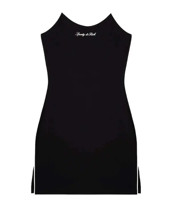 SPORTY  RICH Cami Dress - Black