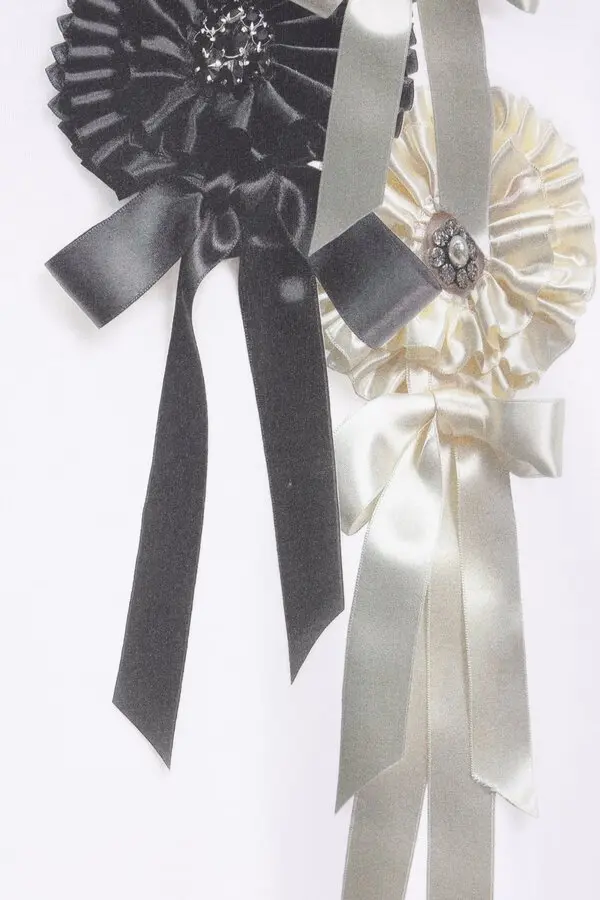 Simone Rocha Ribbon Rosette Print T-shirt